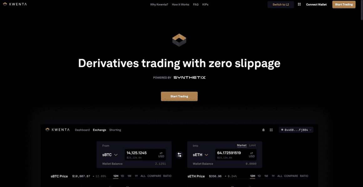 Kwenta Decentralized Exchange Review – Coin Price Predict